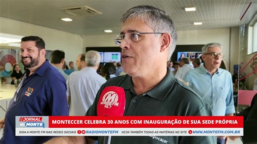 1.9K views · 27 reactions | MonteCCer celebra 30 anos com inauguração de sua sede própria. | Rádio Monte FM | Facebook