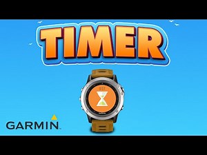 How To Set Timer On Garmin Watch