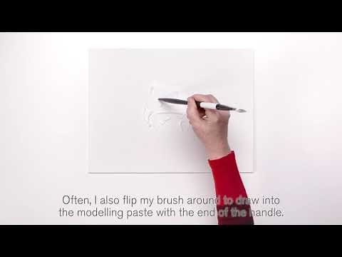 Texture: Acrylic Modelling Paste Under Oil | Winsor & Newton Masterclass