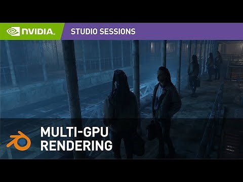 Real-Time RTX GPU Rendering in Blender 2.8 Cycles/EEVEE with Ben Mauro | NVIDIA Studio Sessions