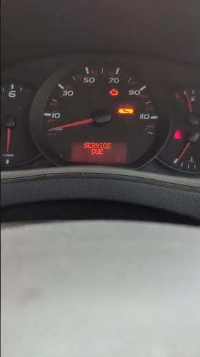 How to reset service indicator on Renault Master.