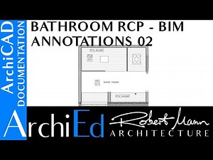 ArchiCAD Reflected Ceiling Plan (RCP) BIM annotation - Part 2