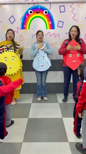 @colours_preschool_panipat | When colours stop competing and start creating,magic happens🌈💛💙♥️ A heart-warming story for your little ones 🖍️ #colourspreschool #story... | Instagram