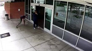 520K views · 863 reactions | COP TACKLES ATTACKER: A new video released by California police shows a man getting tackled by an officer after he repeatedly struck the police department windows with an aluminum baseball bat. MORE: www.fox29.com/news/238686225-story | FOX 29 | Facebook