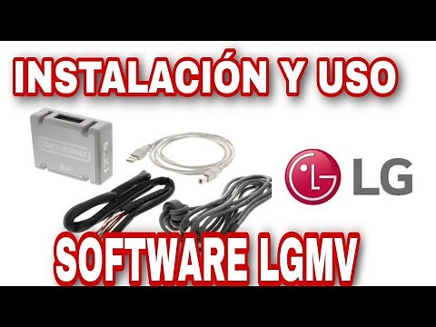 COMO INSTALAR EL SOFTWARE LGMV , VRF LG