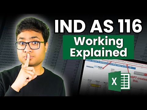 Master IND AS 116 in 10 Minutes | Practical Excel Working + Real Example