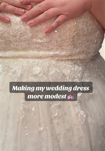 Modifying My Wedding Dress for a Catholic Ceremony