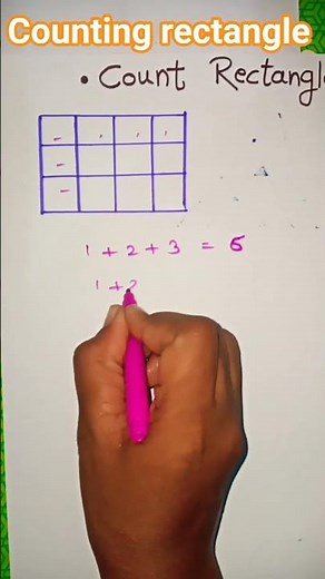 counting rectangle | count rectangle | count figures | math