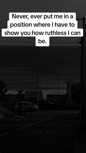 The Consequences of Ruthlessness