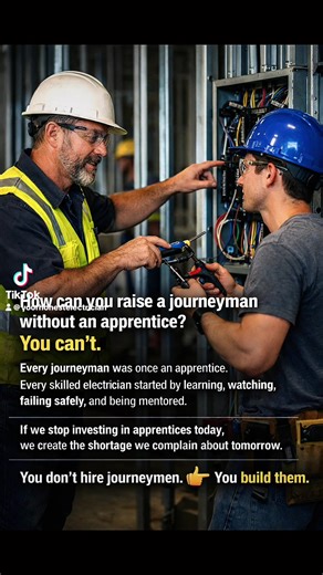At IEC Dallas, we get calls every single day asking for “an apprentice with experience.” At the same time, we have over 500 apprentices actively looking for a contractor willing to give them a chance to learn. That’s a problem. You can’t raise a journeyman without an apprentice. You can’t expect experience without opportunity. And when we refuse to train today, we hurt our future selves tomorrow. You don’t hire journeymen. 👉 You build them. #IECDallas #ApprenticeshipWorks #BuildTheTrade #Future