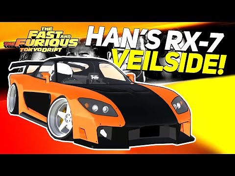 Fast and Furious Tokyo Drift Han's RX-7 | FR Legends Mods #8 Gameplay
