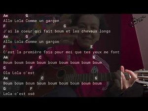 Superbus - Lola - T133 Ukulele 🪕 Simple and Easy French Tutorial for Beginners Hoshi Sirkis Indoc...