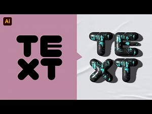 Make 3D text Effect in Adobe Illustrator