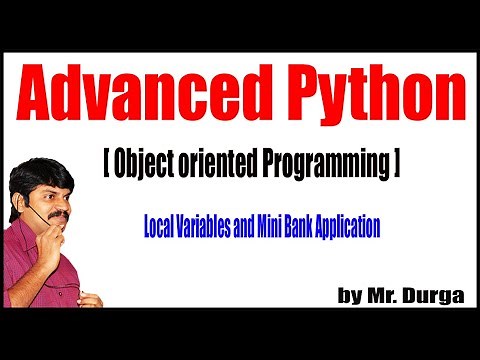 Adv Python | Session - 80 | The Complete Story of Static Variables | by Durga Sir