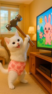 1.2M views · 14K reactions | Kitten + Scrap = Viral Bot 勞 He broke...