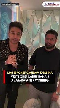 MasterChef Gaurav Khanna Visits Chef Rahul Rana’s Avatara after Winning