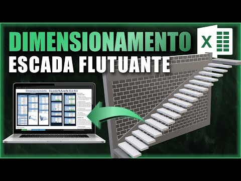 Sizing of a floating staircase - Spreadsheet