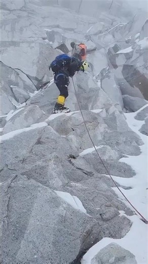 Falling is the Part of Warmup!!Everest Expedition #expedition #mountains #highestmountain #travel