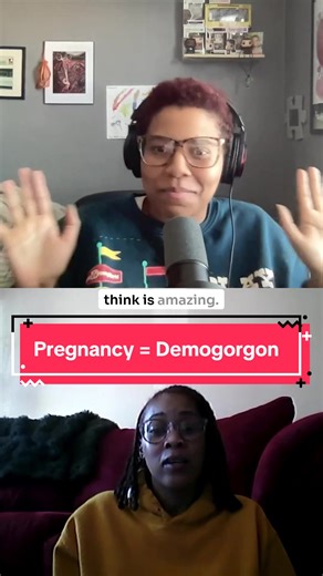 No matter how beautiful pregnancy is... it is a bit bizarre to think about. I have a friend that describes pregnancy as the closest we'll ever get to magic. #pregnancy #podcast #motherhood #strangerthings