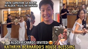 506K views · 10K reactions | Kathryn Bernardo House Blessing invited si Alden Richards kilig na naman sumayaw si Kath sa harap ni Alden | Latest Scoop | Facebook