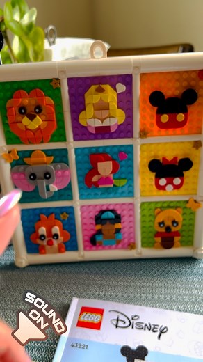 Check out Lindsay’s latest #lego build of the new #disney100 100 Years of #disney Animation Icons #pchobbies | Pacific Coast Hobbies