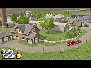 BUILDING MY FARM YARD "DREAM" ($2,000,000) (ROLEPLAY) FARMING SIMULATOR 19