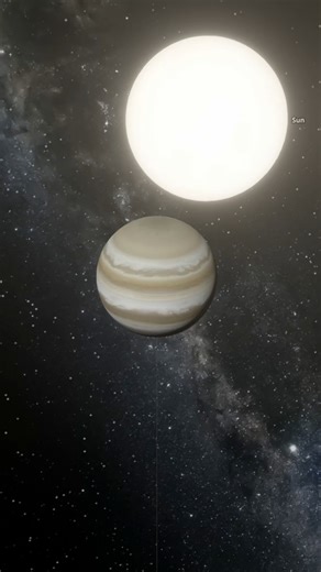 Jupiter Crashes Into the Sun at Different Speeds | 100 km/h to Light Speed | space simulation