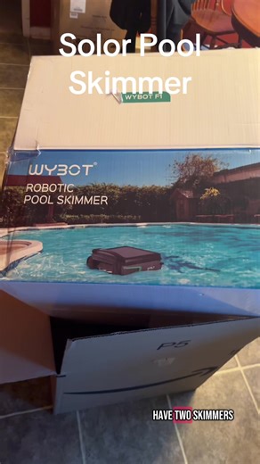 If you have a pool then this is a great investment for sure! #pool #poolskimmer #solor #summer #poolcleaning