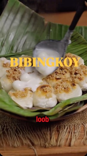 Jeff Gonzales | foodietarsiidae on Instagram: "BIBINGKOY 🤍 Chewy, smoky, may munggo sa loob, tapos lulunurin sa sticky na ginataang bilo-bilo with langka. Hindi ordinary—ito ang version ko. Lutong chill… pero ramdam mo pag kagat mo. ✨ Ingredients ✨ Munggo Filling • 1½ cups cooked red munggo (halo-halo style), drained • 2–3 tbsp white sugar • 1 tbsp butter • 2 tbsp coconut milk • 1 pinch salt Bibingkoy Dough • 2 cups glutinous rice flour • 2 tbsp white sugar • 1 tbsp coconut oil • 1 cup water (a