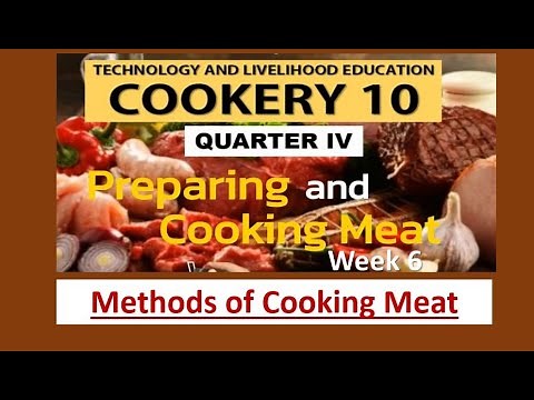 TLE COOKERY 10- Quarter 4 - Preparing and Cooking Meat (WEEK 6) METHODS OF COOKING MEAT