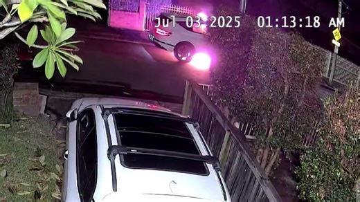 NSW Police release CCTV footage of drive-by shooting at Sydney home linked to drug dealers