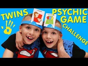 Twins Mind Reading Game Challenge