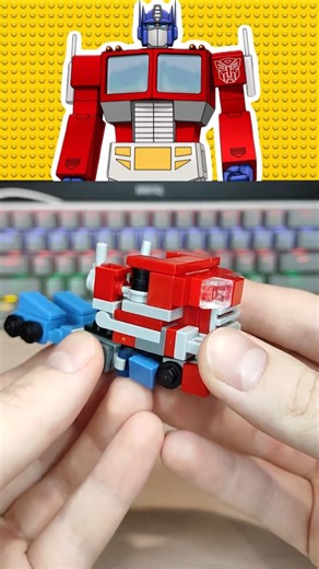 Lego Optimus Prlme G1 version #lego #legorobot