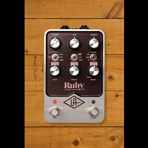 Universal Audio Ruby '63 Top Boost Amplifier Guitar Pedal