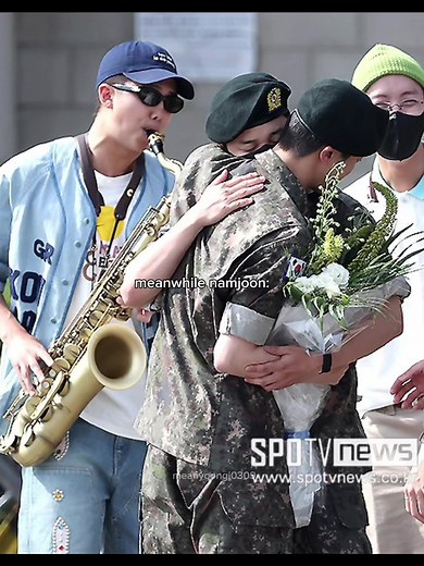 Namjoon Playing Saxophone: BTS Kim Nam-joon RM Kpop