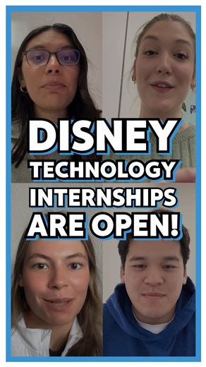 Don't miss out, technology internships at Disney are NOW open! 💻✨ Apply today to begin your career making an impact on the #technology behind our magic: http://di.sn/61837B24X #TechnologyInternships #DisneyCareers | Disney Careers