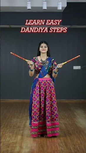 Learn Easy Dandiya Dance Steps #tutorial #navratri #garba #dancetutorial #dandiya #shorts #ytshorts