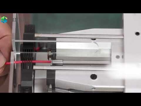 touch screen precision wire stripping machine