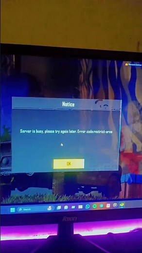 BlueStacks 5 Error Fix Server Restricted Area 😱 bgmi latest 3.0 on to3.1 update 💕 #error#bluestacks