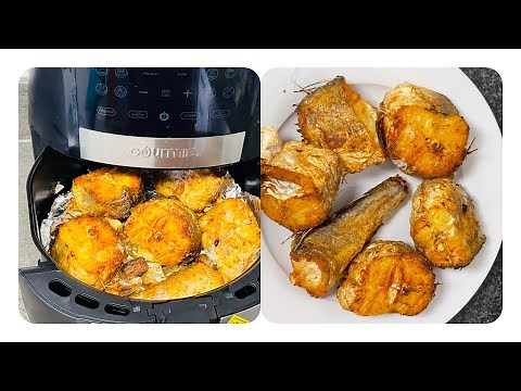 How To Make Hake Fish In Two Methods : Air Fry Hake Fish : Oil Fried Hake Fish : WHITENING FISH