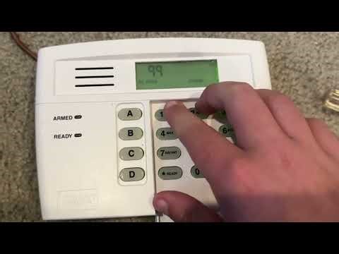 First Alert Professional/Honeywell FA270RF Security Keypad Demo