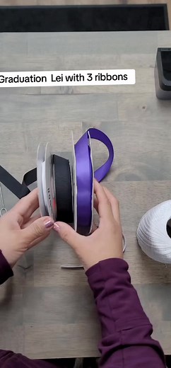 How to Braid a Graduation Lei with 3 Ribbons Tutorial