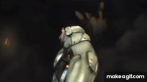 Metal Gear Rising - Jetstream Sam Clapping on Make a GIF