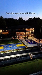 300K views · 16K reactions | Imagine having this as your backyard… 勞 A custom built luxury home featuring your own UofM basketball court, resort style pool and spa, putting green, and multiple outdoor entertainment areas with a balcony overlooking it all! Builder: @sapphireluxuryhomes Landscape: @sapphirelandscaping Agent: @realtysolutionsofmi #backyard #landscapedesi̇gn #luxuryhomes #realestate | WayUp Media | Facebook