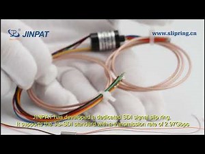 Slip Ring Rotary Joint 8 Circuits of 1A Per Wire With Reliable Performance