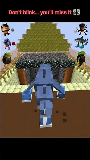 It’s the ultimate Block Drop Showdown in Minecraft! Every step