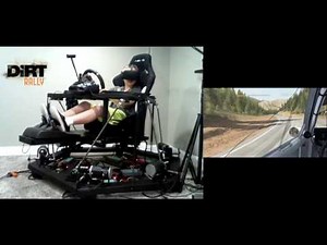 Dirt Rally - 6DOF Motion Racing Simulator with Oculus Rift VR