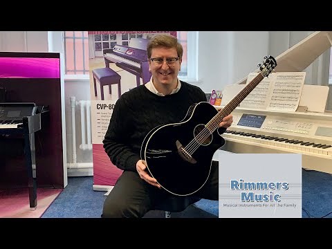 Yamaha APX600 Electro Acoustic Guitar | Demonstration & Review - James From Rimmers Music