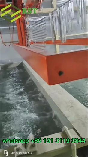 Automatic tin plating machine #plating #tinplating #hardwares #metalcoating #coating #electroplating