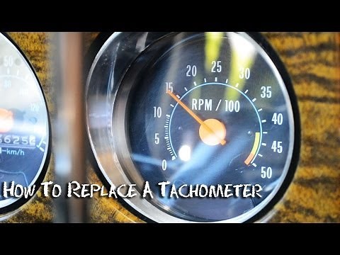 ✇ Tachometer: How To Install Wire or Replace : Half Idiots Guide
